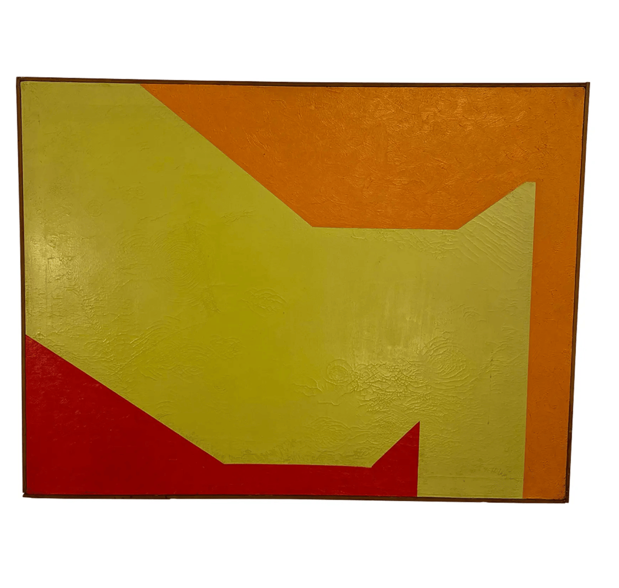 Modern Abstract Color Blocked Art Painting From the | Main Street ...