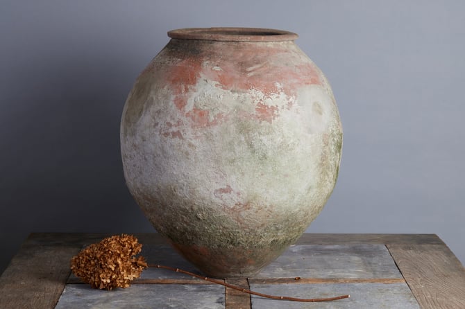 Extra Large Terra Cotta Water Jar | Michael Trapp | West Cornwall, CT