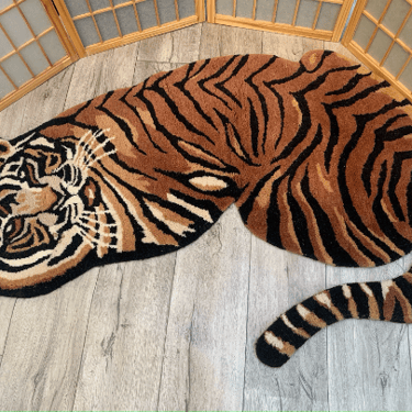 Vintage Tiger Area Rug | Vintage Grind House | Chicago, IL