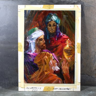 VERY RARE! ORIGINAL Acrylic Painting by Artist Shu | Bixley - Brookline ...