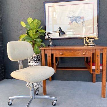 Craftsman Oak Desk | Revival Vintage - North Loop - Austin, TX | ATTIC