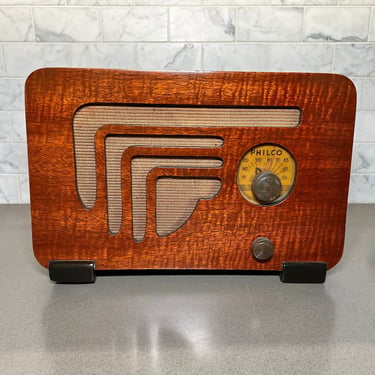 1936 Philco Table Radio Model 600C, Fully Restored | Deco2Go - Seattle ...
