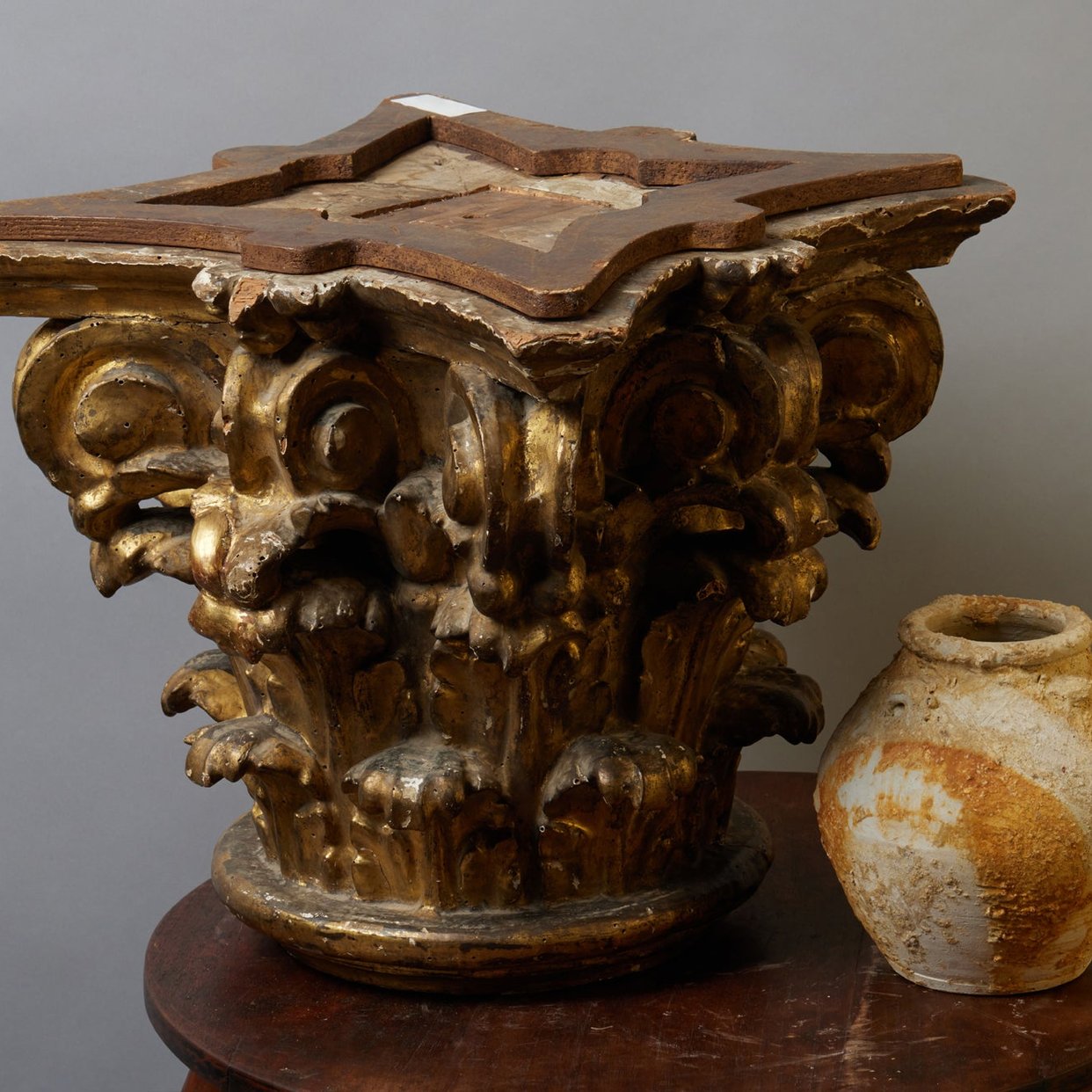 19th Century Gilt Sicilian Corinthian Capital | Michael Trapp - West ...