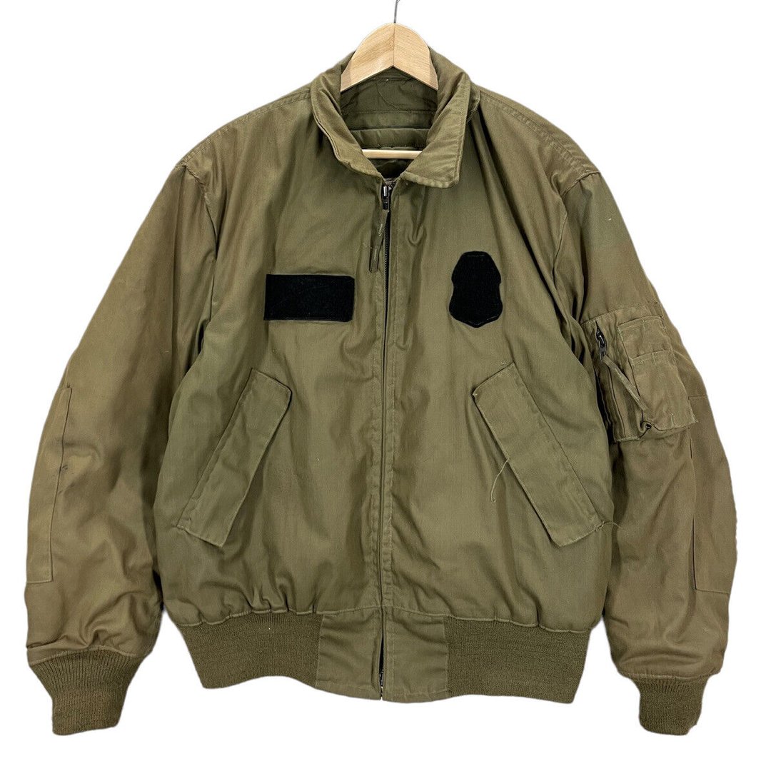 Vintage US Military Cold Weather High Temp Green Tanker Jacket ...