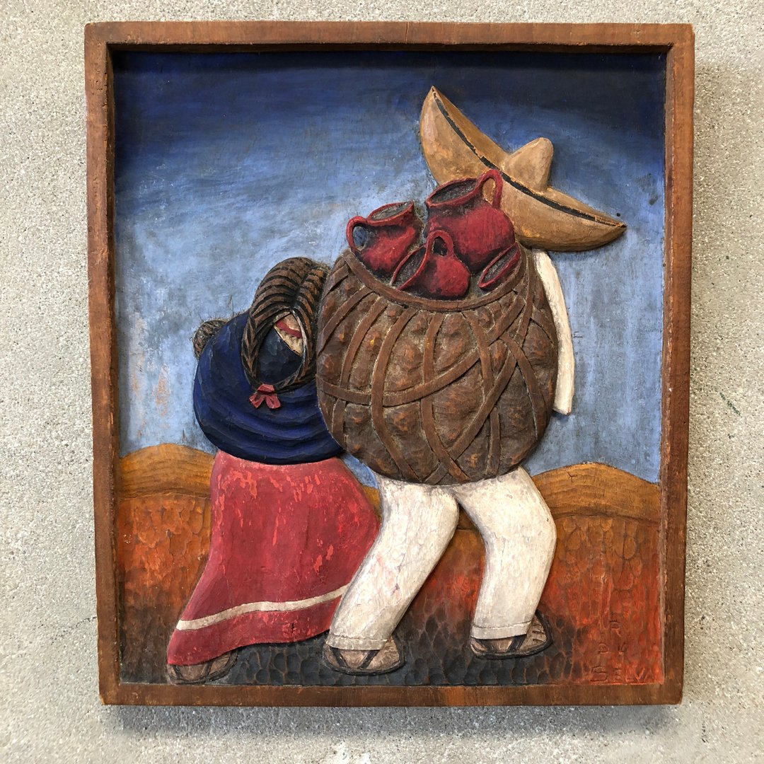 Mexican Bas Relief Carving By Roberto De La Selva #4 | Urban Americana ...