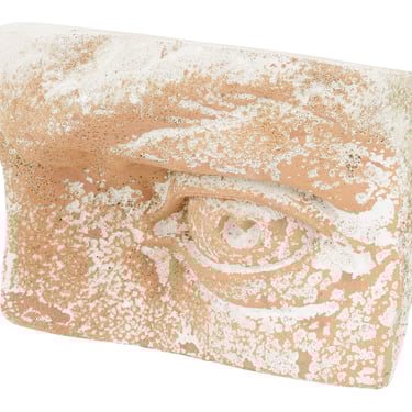Vintage Plaster Eye Sculpture | Jayson Home | Chicago, IL