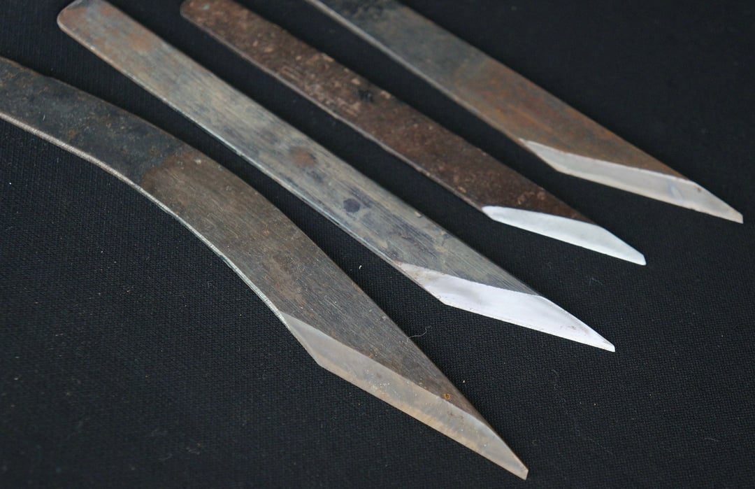 Japan Daiku carpenter blade hand forged iron craft 1950s Japanese ...