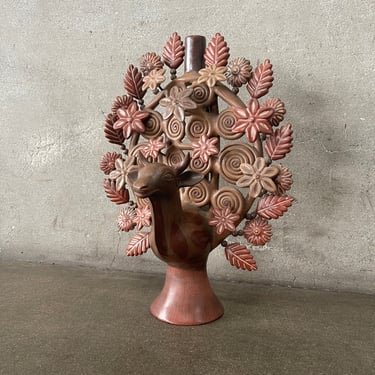 Mexican Ceramic Clay Tree of Life | Urban Americana (Home Decor) | Long ...