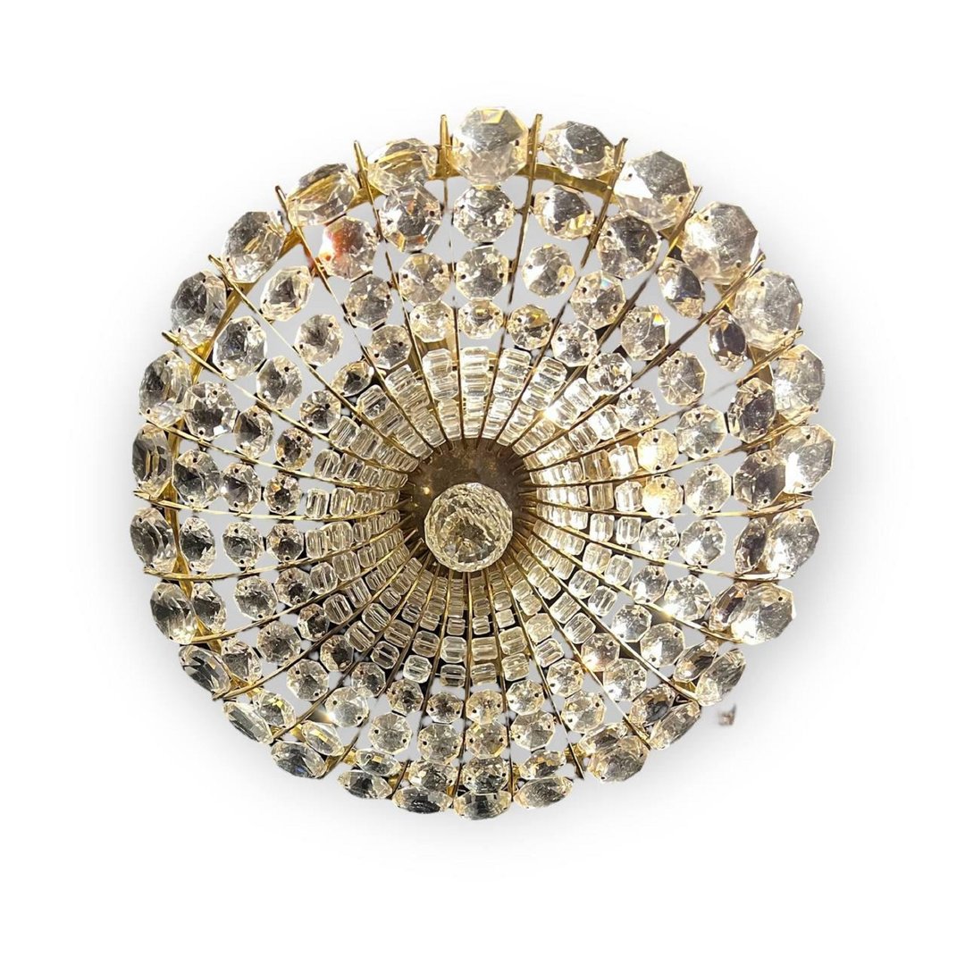 1930’s Crystal Light Fixture | Showplace Antique + Design Center ...