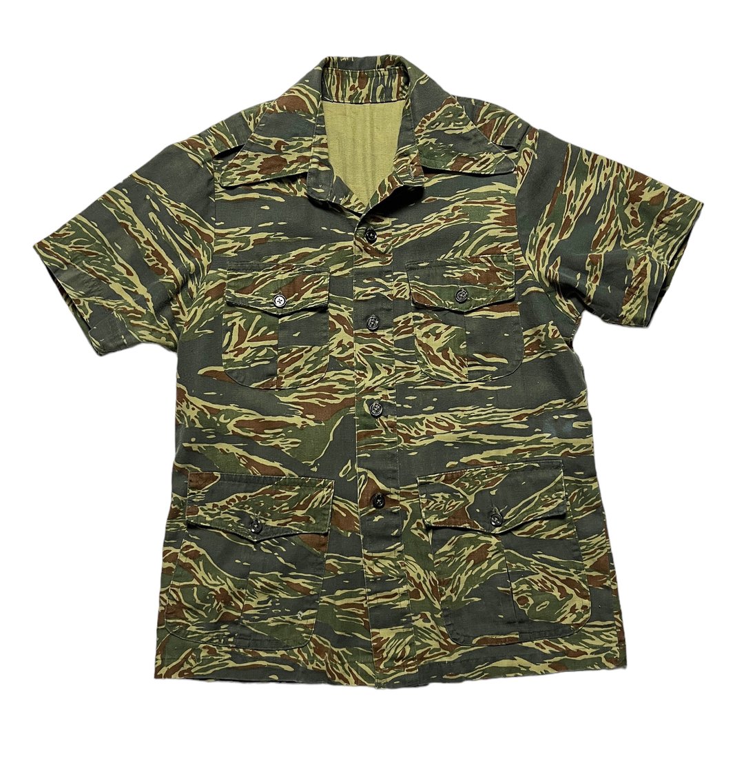 RARE Vintage 1970s Late Vietnam War Thai Tiger Stripe Safari ...