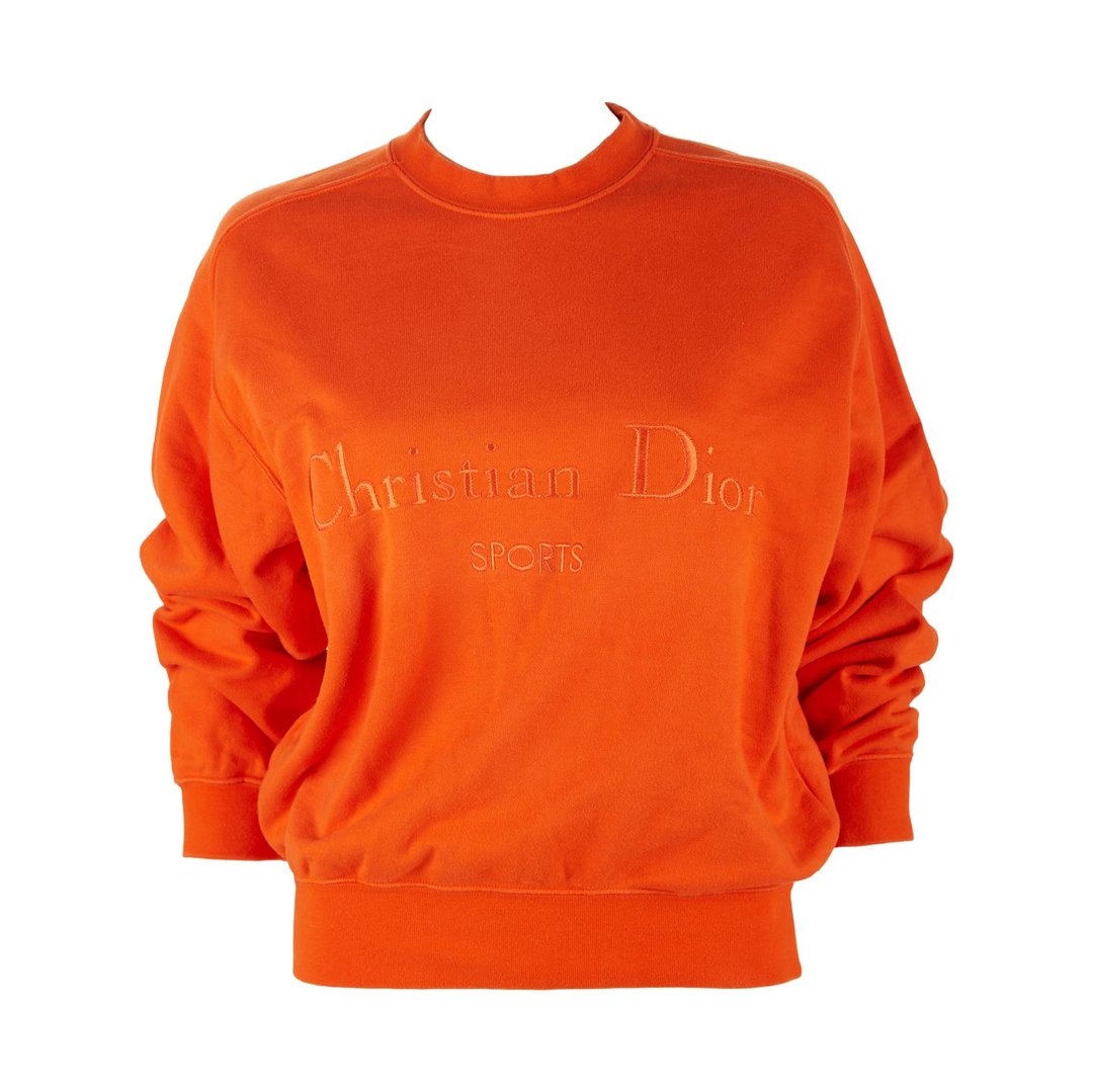 Dior Sport Orange Logo Sweater | Treasures of NYC | New York, NY