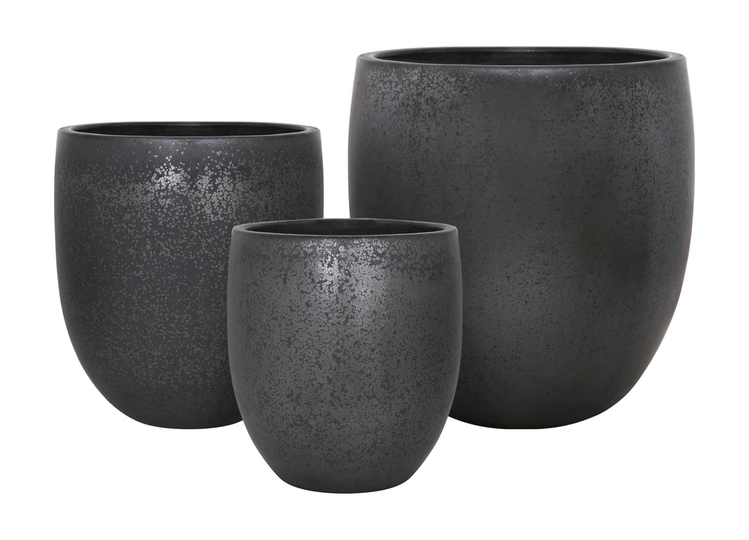 Stout Taper Gunmetal Pots | Jayson Home | Chicago, IL