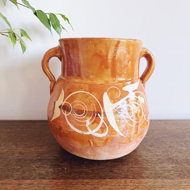 Vintage Mexican Olla Frijolera de Barro | Terra Cotta Clay Bean | The ...