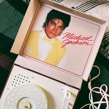 Vintage Rare Michael Jackson Vanity Fair Record Player, 1984 (Untested ...