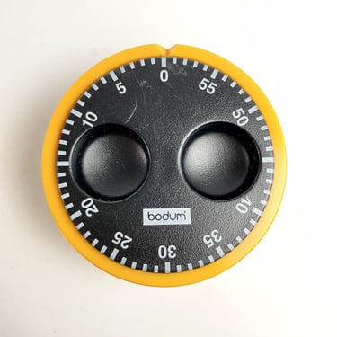 Vintage 1973 Yellow Swiss Made Bodum Mechanical 1 Hour Timer | Season ...