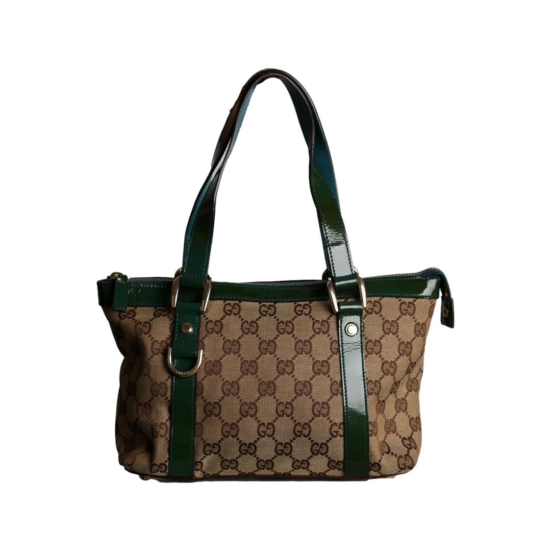 Gucci Green Logo Shoulder Bag | Treasures of NYC | New York, NY