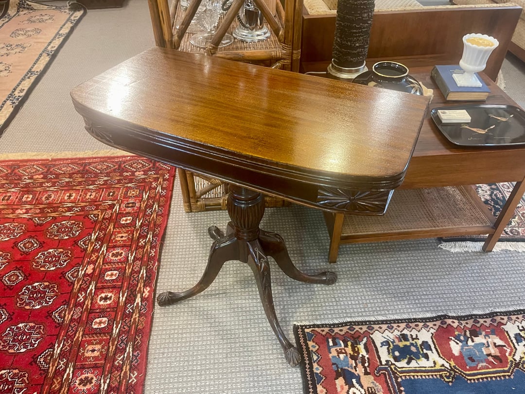 Victorian Antique Console/Gaming Table | Magpie Reclamations | Old Town ...