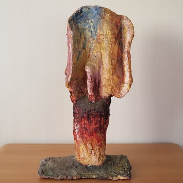 Vintage DAVID BLUMER Abstract Expressionist SCULPTURE 24" High Mid ...