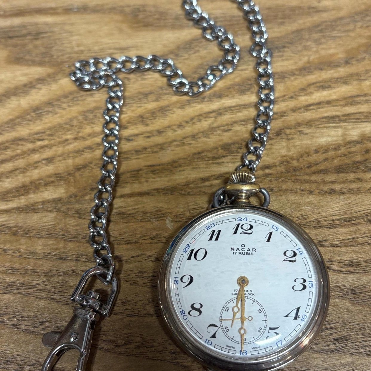 Antique NACAR Turkish Railroad Offices Pocket Watch | MOB Vintage ...