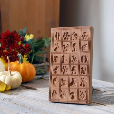 Hand carved cookie molds store