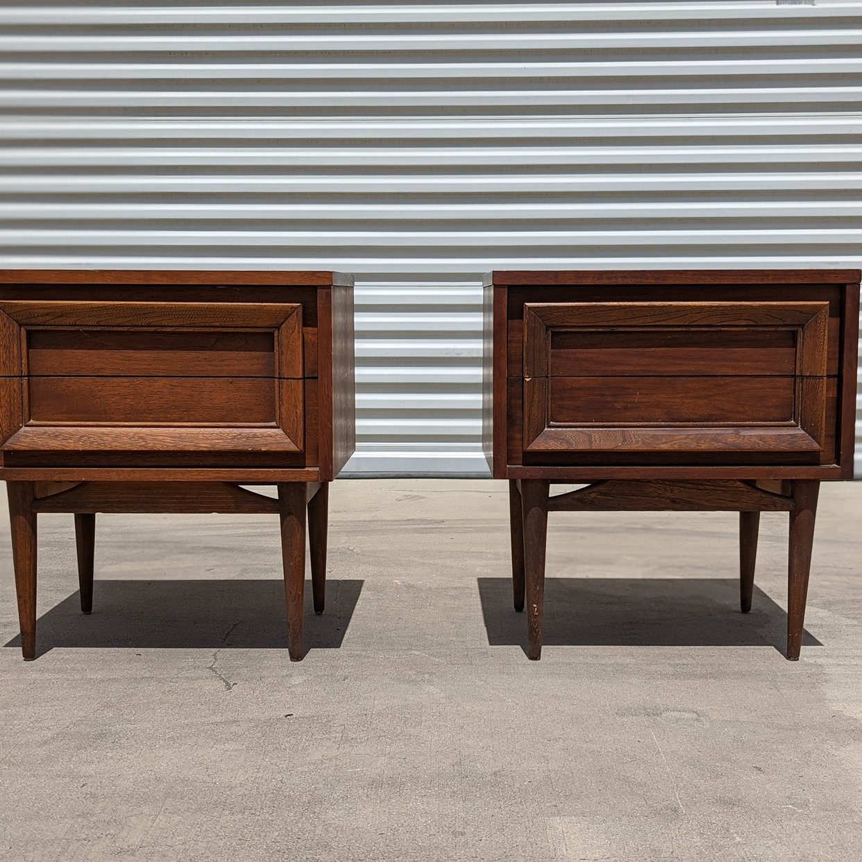 Pair of Vintage Nightstands by Basic Witz | Mid | Mod Haus - Rancho ...