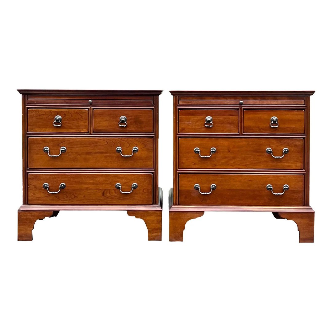 Bob Timberlake by Lexington Cherry Nightstands - a Pair | 2nd Story ...