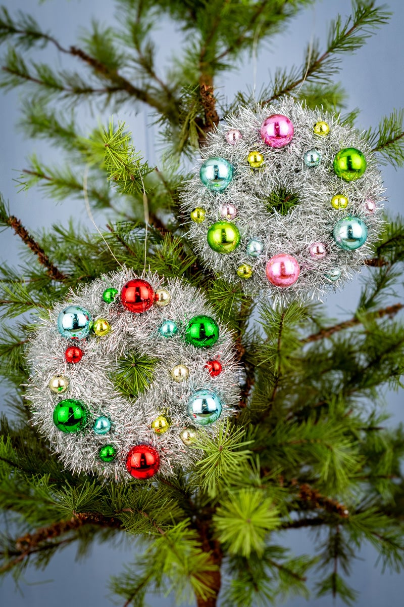 Petite Tinsel Wreath | Posh Chicago - Chicago, IL | ATTIC