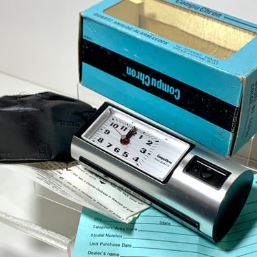 Vintage 1970s Modern NOS Compu Chron Taiwan Travel Boat Quartz | Mod ...