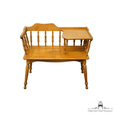 ETHAN ALLEN BAUMRITTER Solid Hard Rock Maple Colonial Style 33 Telephone High End Used Furntiure Harrisonville MO