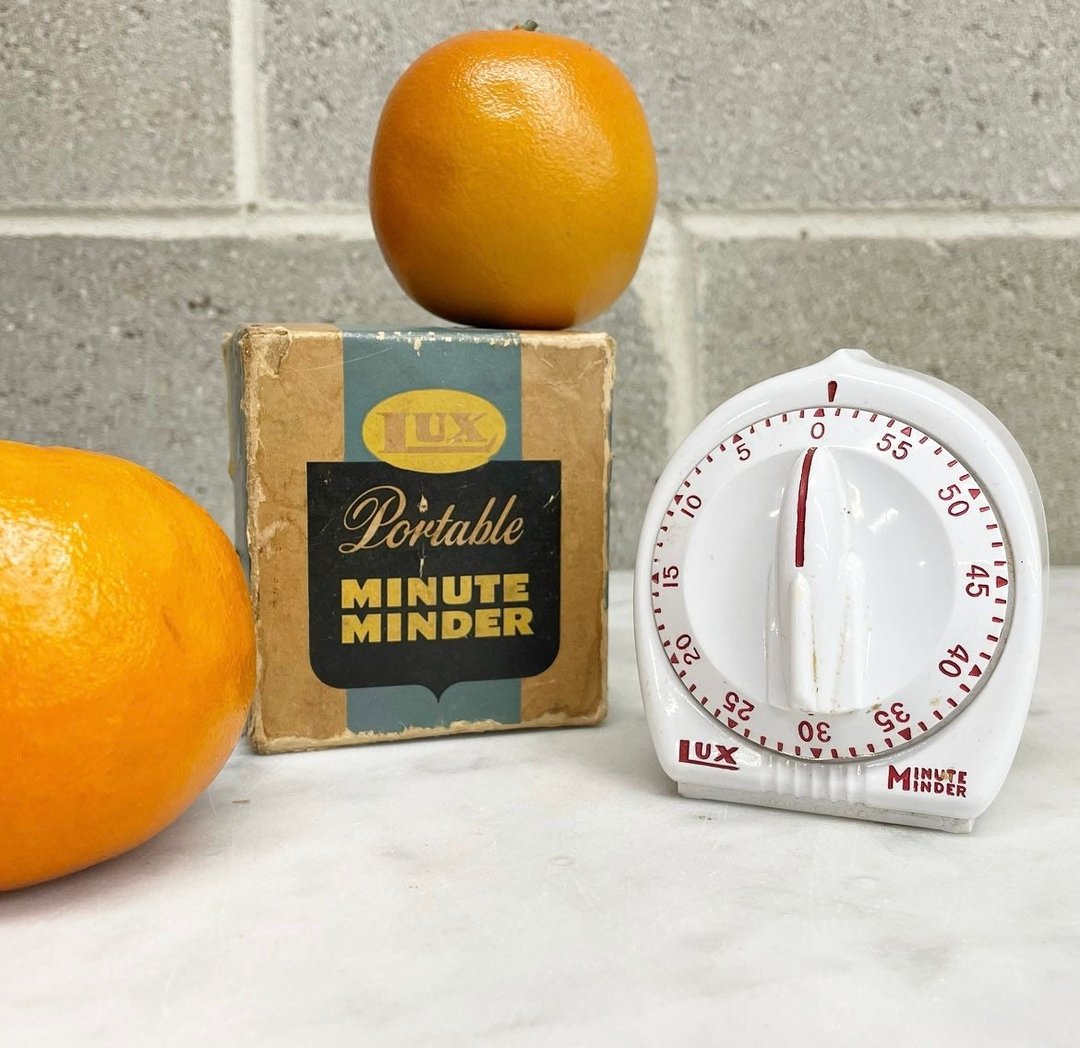 Vintage Portable Minute Minder Retro 1950s Lux + No 2428 + 60 Minute ...