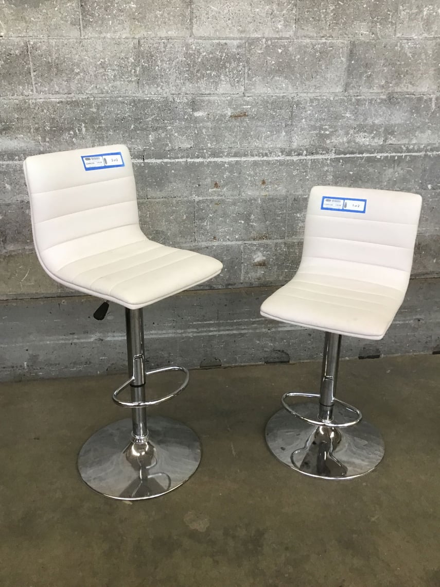 2 Belnick Adjustable Height Stools (Seattle) | Second Use | Seattle and ...