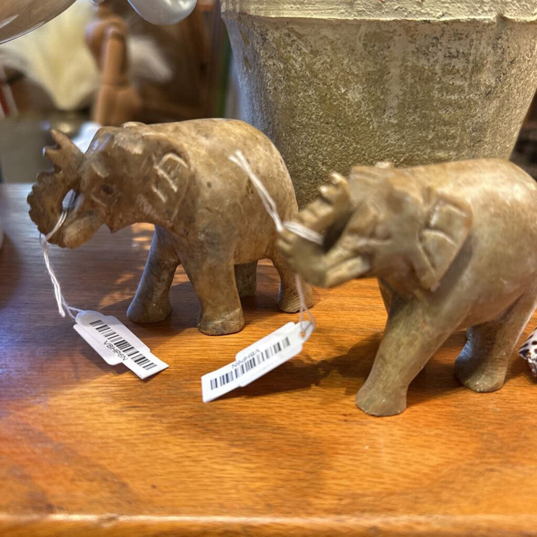 Soapstone elephant | Warehouse 55 Chicago | West Town - Chicago, IL