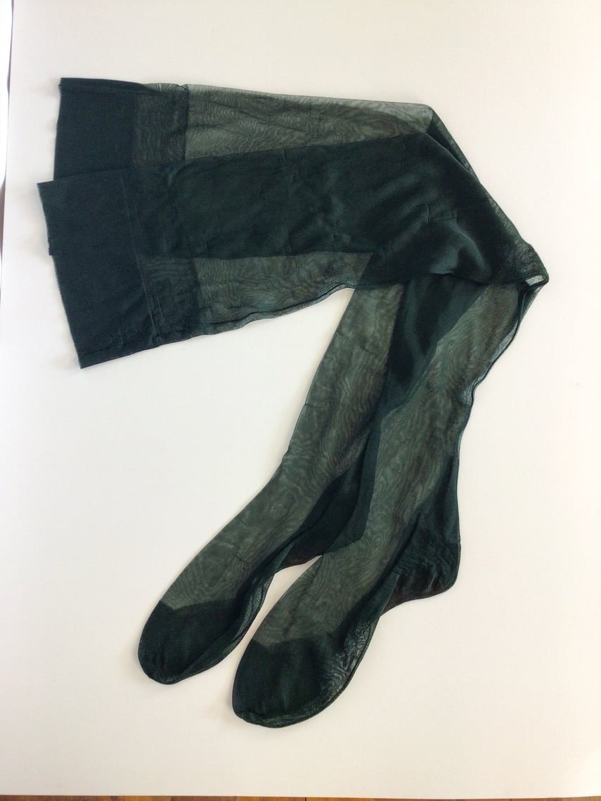 Vintage 50s Stockings | Vintage nylon evergreen hosiery | 1950s sheer ...
