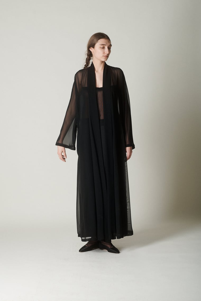 Margiela era Hermès Sheer Overcoat | Desert Vintage | Tucson, AZ