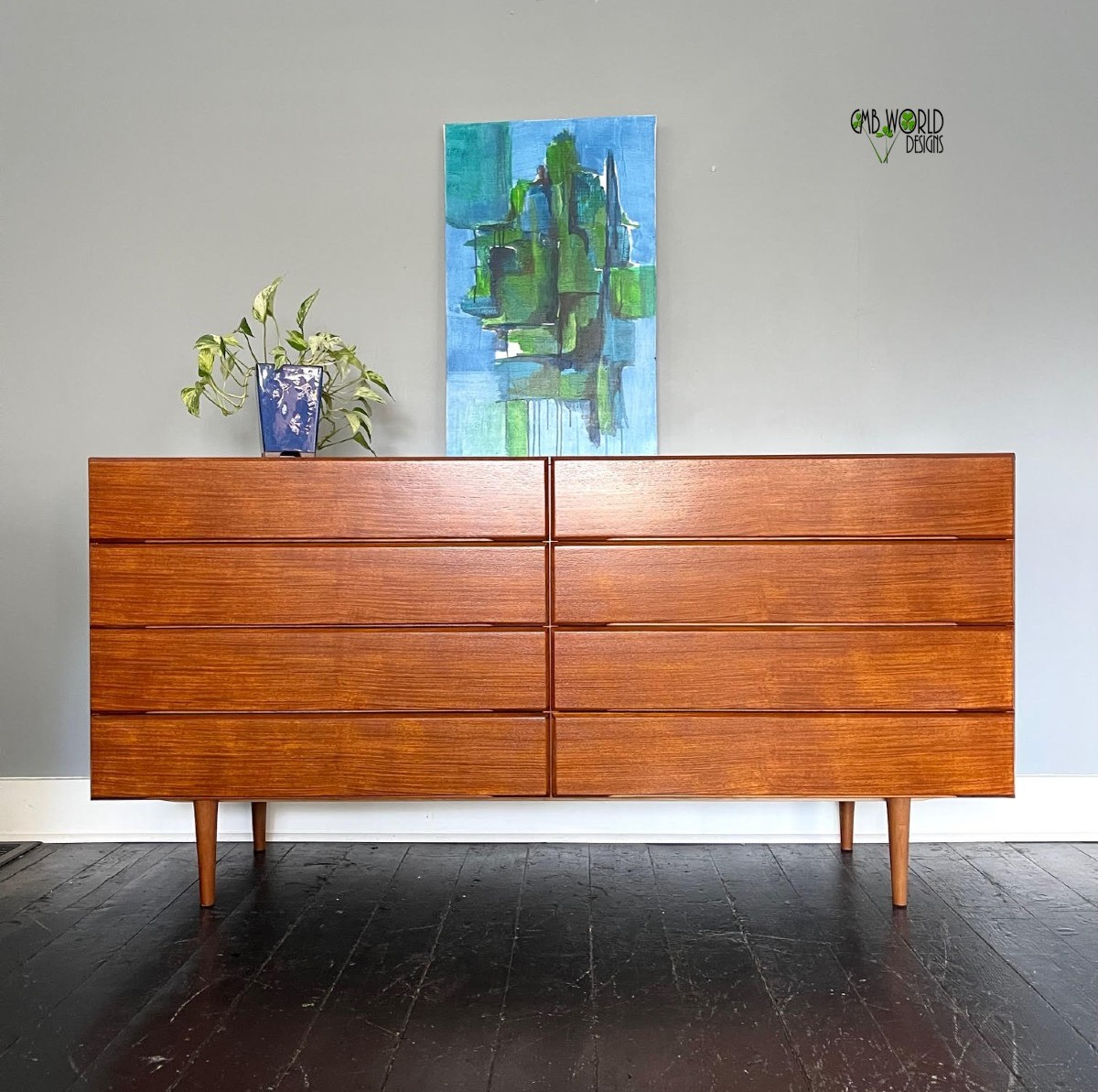 Danish Teak Lowboy | CMB World Designs - DMV | ATTIC