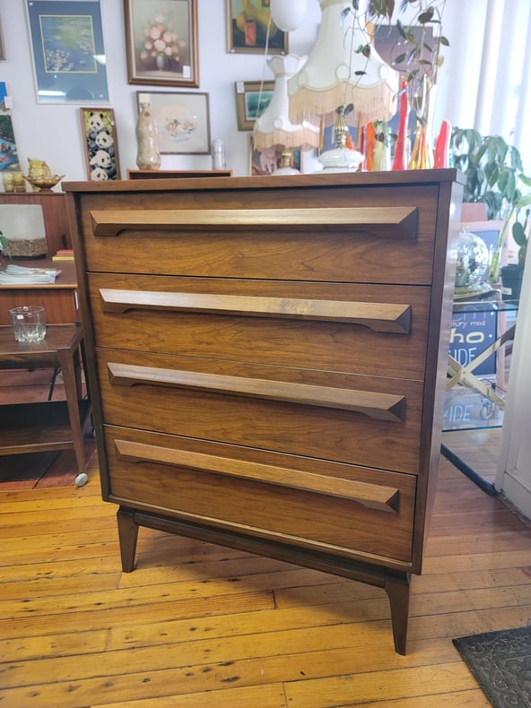 Walnut 4-drawer chest | Vintage MC | Frederick, MD