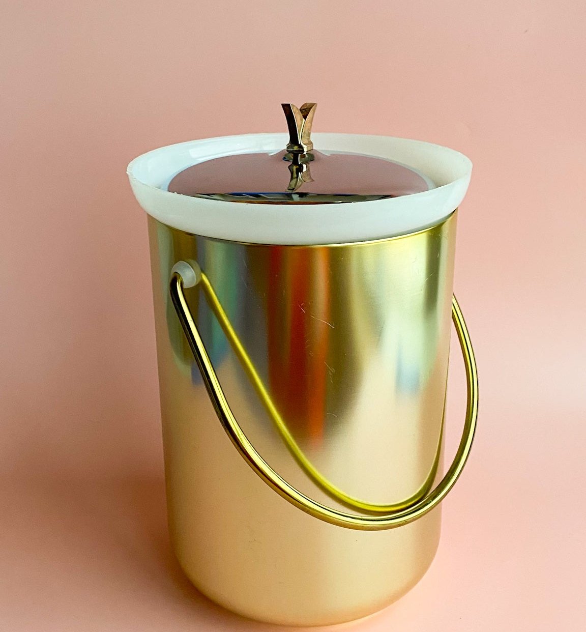 Vintage Tall Gold Ice Bucket | Lost Girls Vintage - Logan Square & West ...