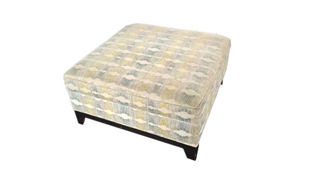 Patterned Storage Ottoman | What's New? | Portland, OR