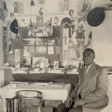 Early 1900s Photograph of African American Merchant Display - Rare ...