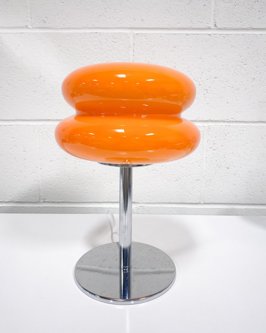 Vintage Style Orange LED Table Lamp | Sunbeam Vintage | Highland Park ...