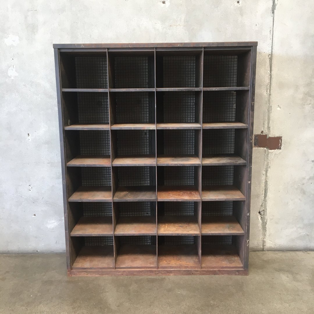 Vintage Industrial Cubby / Cabinet | Urban Americana | Long Beach, CA