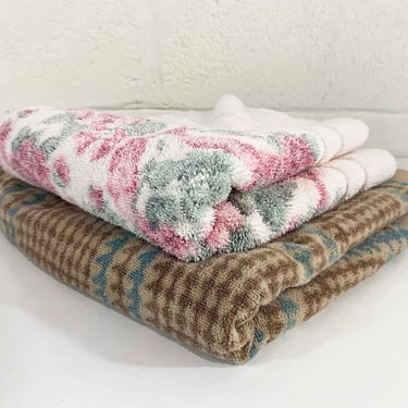 Vintage Cotton Towel Bill Blass Springmaid Martex Bathroom | Check ...
