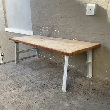 Industrial Work Table | GoodWood - U St - Washington, DC | ATTIC