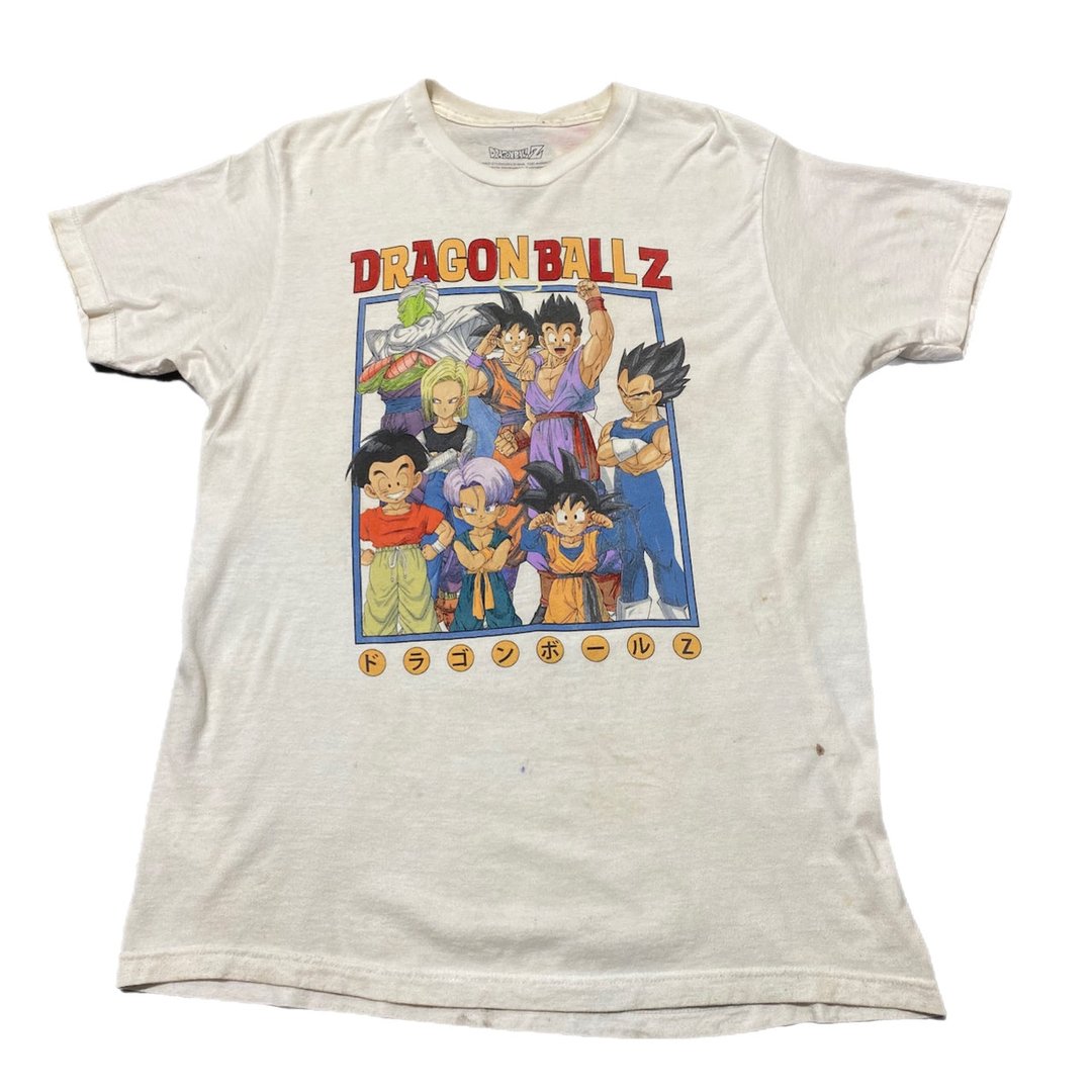 (L) White Dragon Ball Z Toei Animation T-Shirt 070822 RK | Chance ...