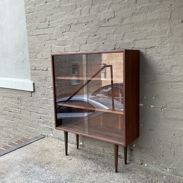 MCM Sliding Door Bookcase | GoodWood - U St - Washington, DC | ATTIC