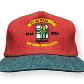 Vintage 1996 AgriGold “The Corn Specialists” 60 Year Anniversary 2 Tone SnapBack Hat | A Leaking ...