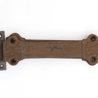 Antique Victorian Cast Iron Spring Door Bolt | Olde Good Things ...