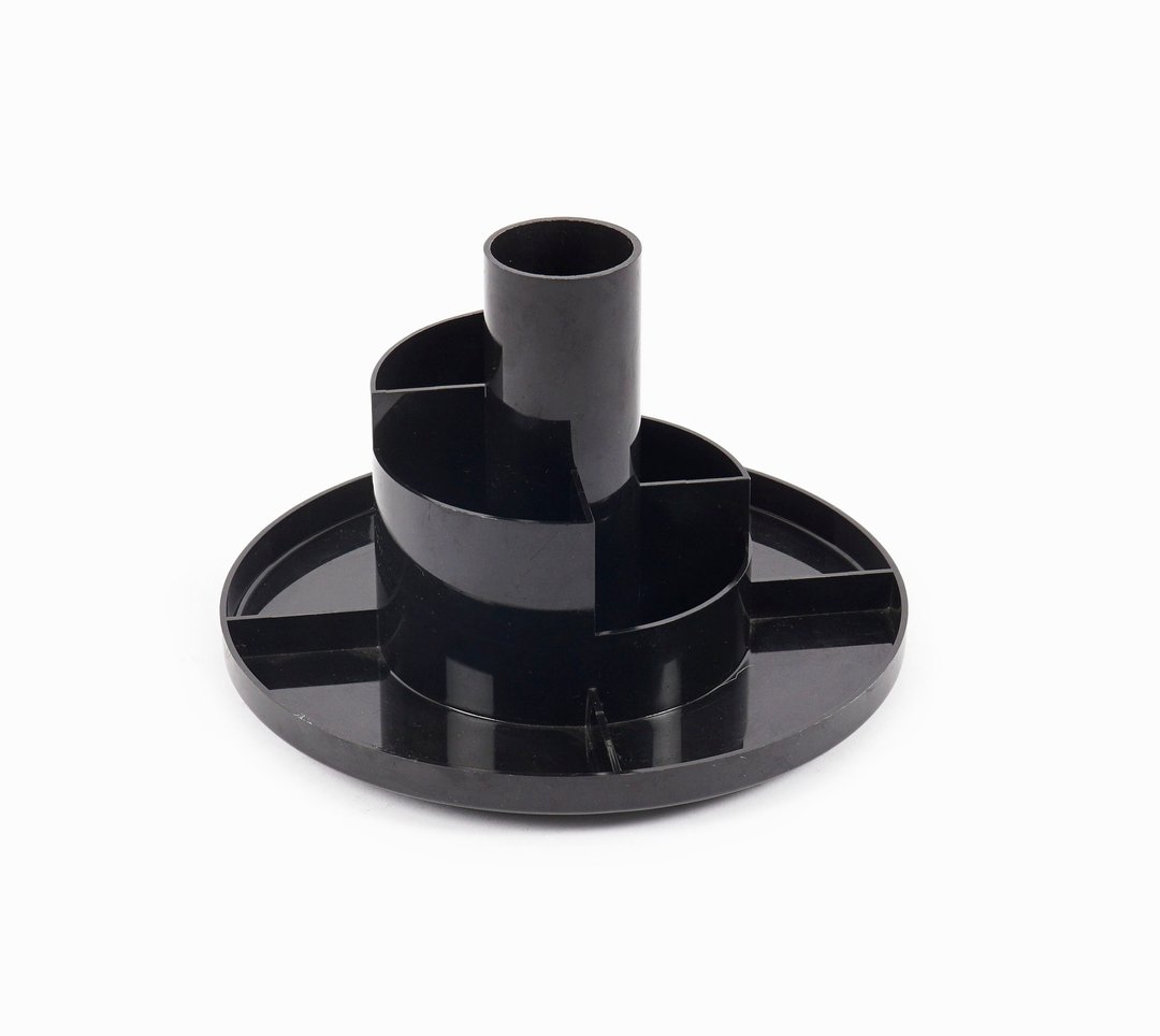 Vintage Rotary Desk Organizer Black Plastic | Vintage Inquisitor ...