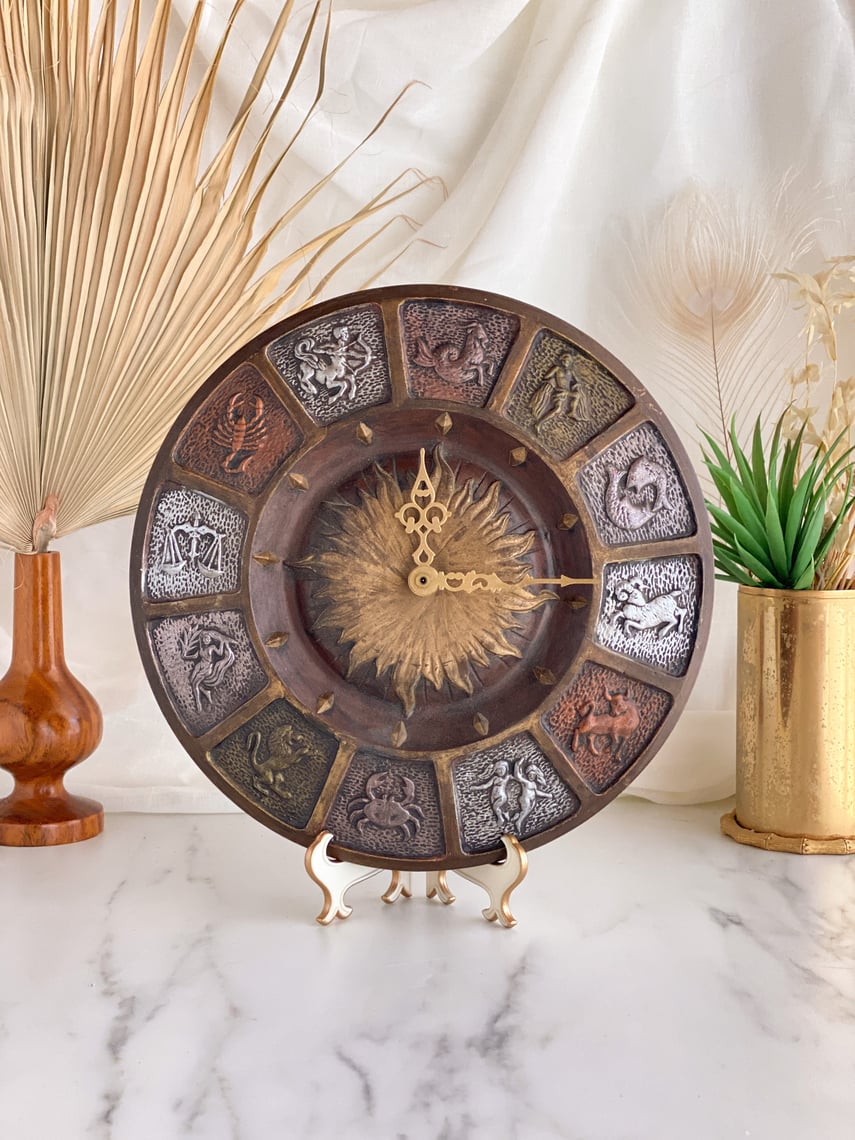 Vintage Zodiac Clock | Sunbeam Vintage | Highland Park - Los Angeles, CA