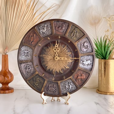 Vintage Zodiac Clock | Sunbeam Vintage | Highland Park - Los Angeles, CA